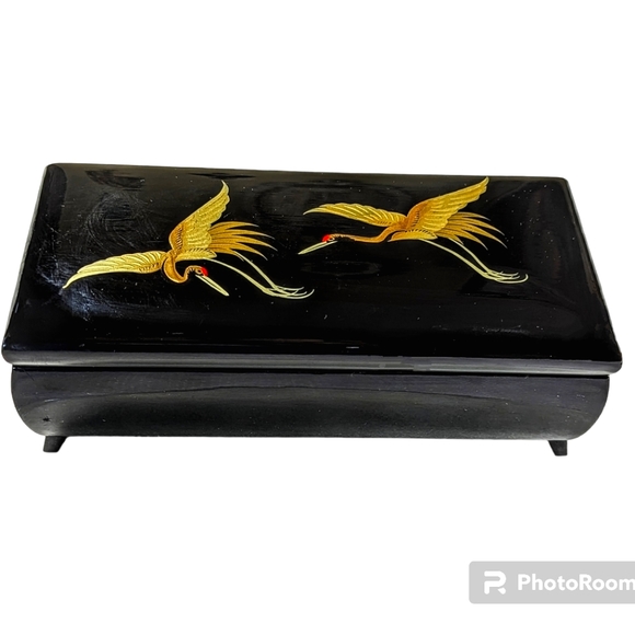Sone Ware | Storage & Organization | Vintage Japanese Black Lacquer ...